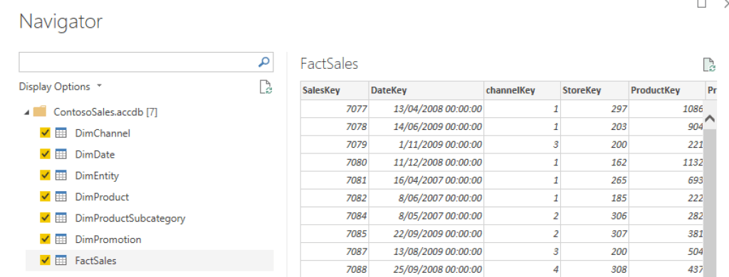Contoso v2: Datos de prueba – Power BI Ninja