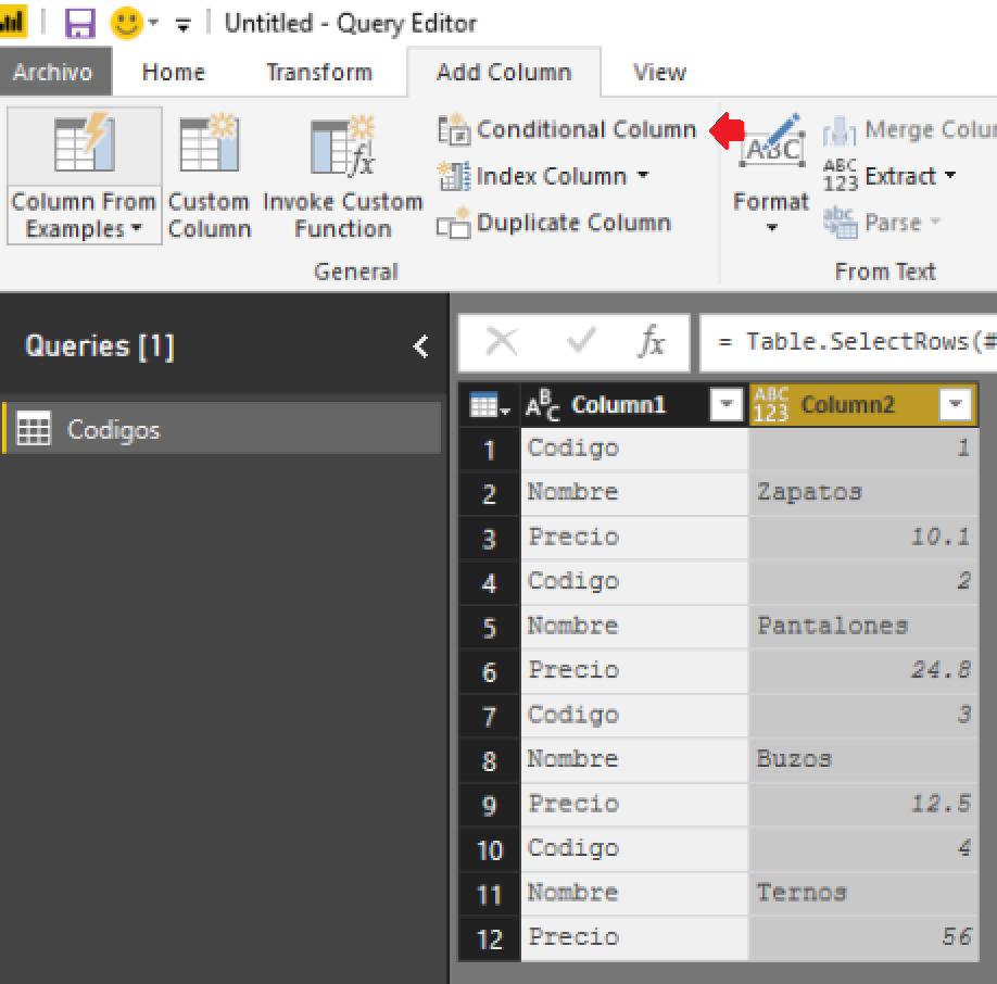 «Normalizando» una tabla «vertical» – Power BI Ninja