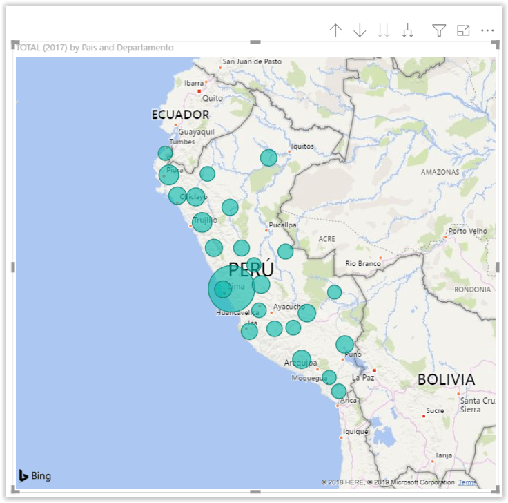 Creando un mapa en Power BI – Power BI Ninja